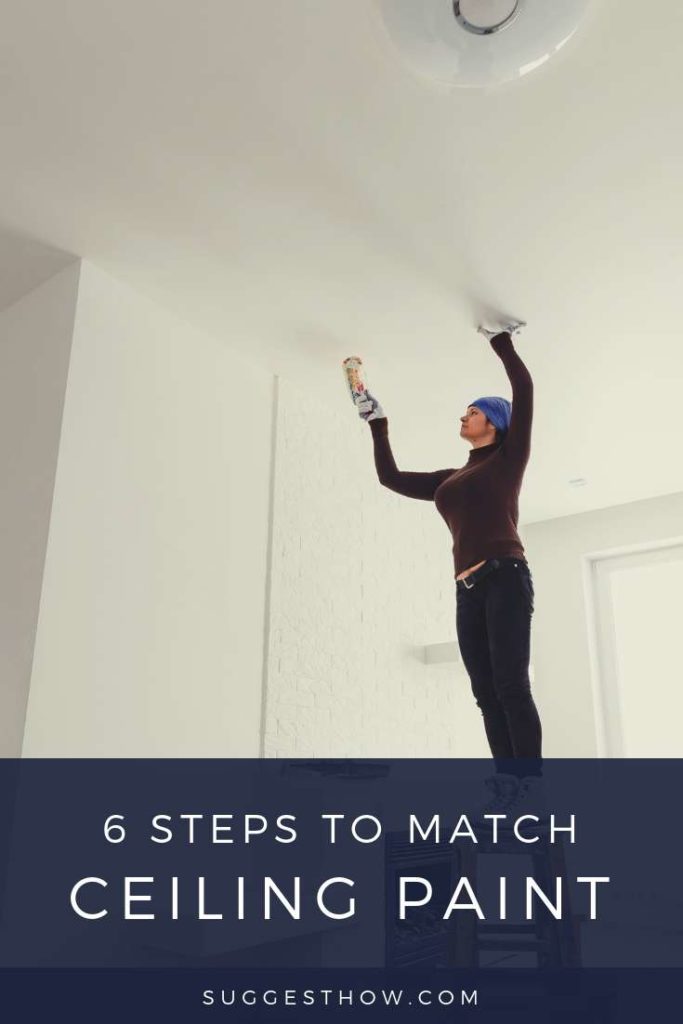 How to Match Ceiling Paint with Existing One - Home Hack and 2 Easy Methods